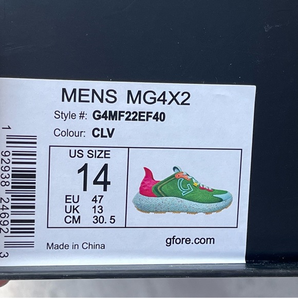 G/FORE | Shoes | Nwt Mens Gfore Mg4x2 Golf Cross Trainer Muticolored Golf Shoes G4mf22ef4 | Poshmark